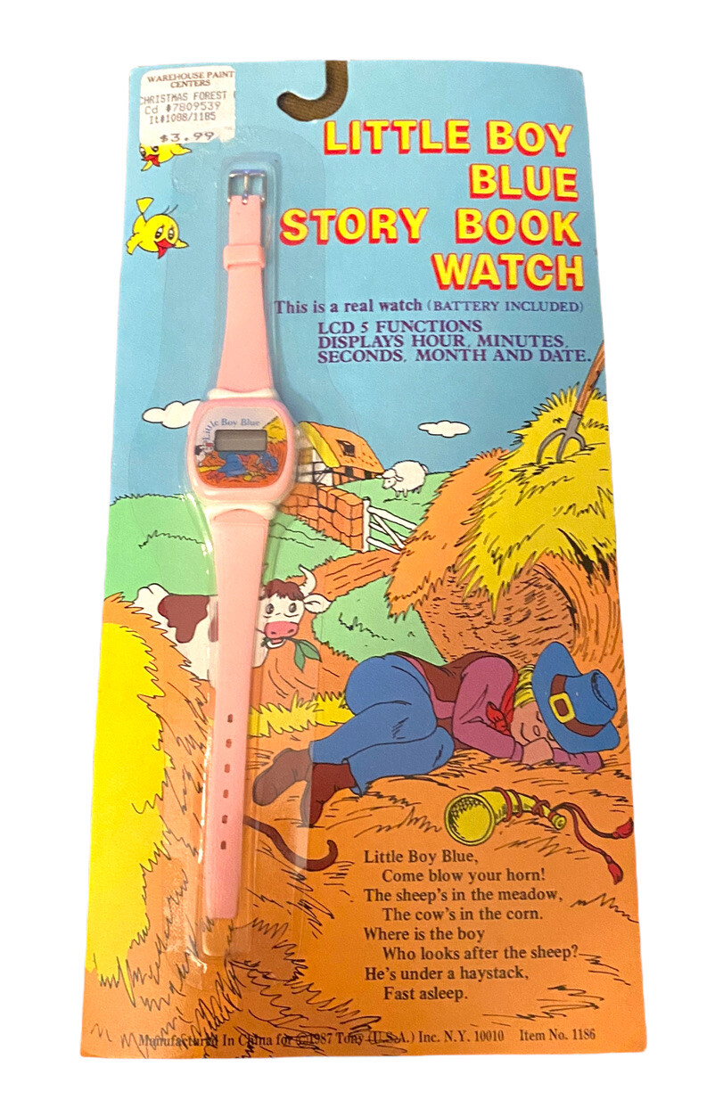Vintage “Little Boy Blue Story Book Watch” Yuletide C… - Gem