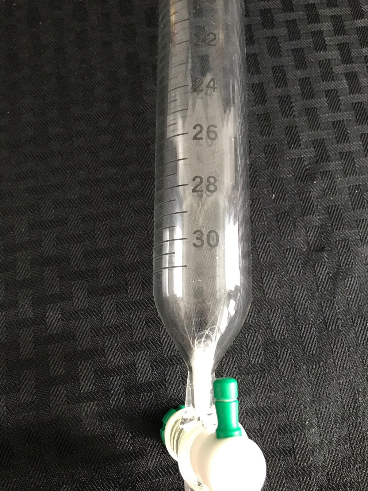 JT BAKER Glass 31cm 50/30 Spherical Chromatography Column Flow Control ...