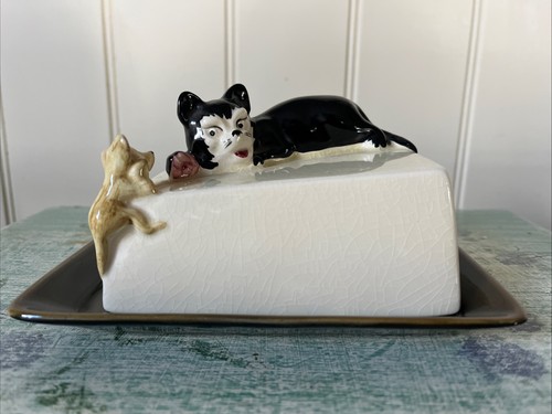 Vintage Retro 1960's/70’s Sylvac 4525 Cat & Mouse (Tom & Jerry) Cheese ...