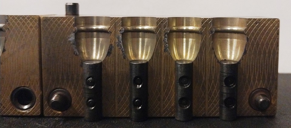 MP 45-200-HP Bullet Mold - 200gr - 4-Cavity - Hollow Point / FlatNose ...