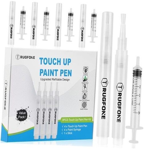 Touch Up Paint Pen 4 Paint Touch Up Pens Fillable Brush Refillable for ...