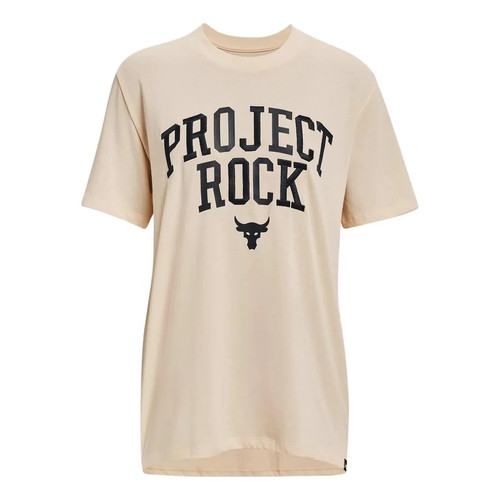 Under Armour UA Project Rock Women's T Shirt XL Heavyweight campus ...