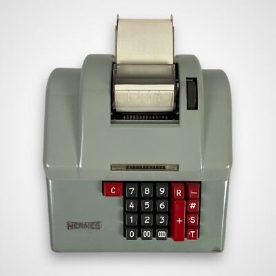 Cash Register, Adding Machines - Hermes Adding Machine Model