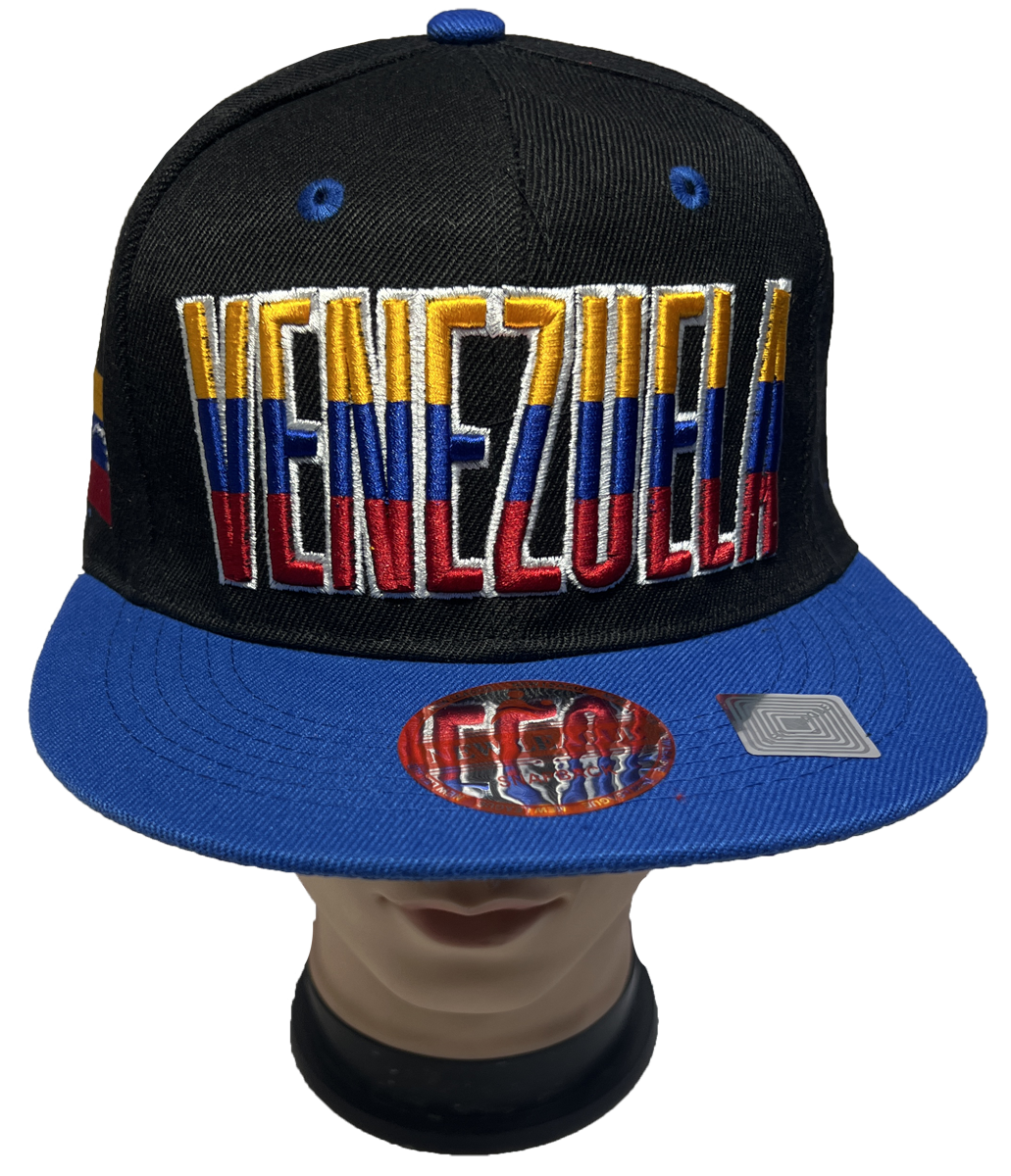 VENEZUELA Flag 3D Embroidered Snapback Adjustable Baseball Cap Hats LOT ...
