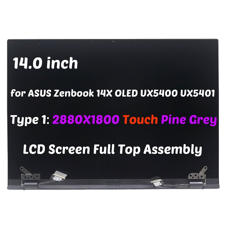 14" for ASUS ZenBook 14X UX5401 UX5401EA OLED LCD Touch Screen Complete ...