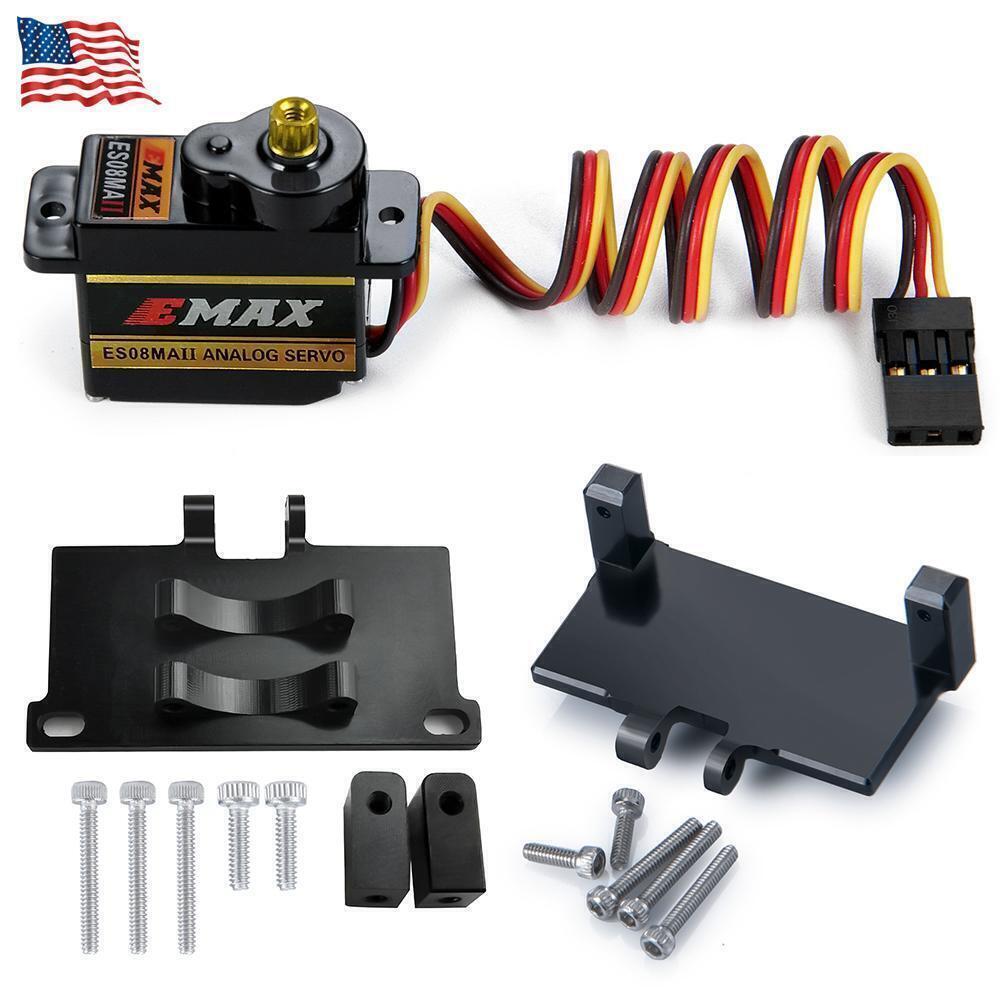EMAX ES08MAII Mini Metal Gear Analog Servo For RC Car Truck Crawler ...