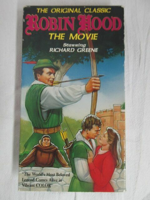 Robin Hood The Movie VHS Richard Greene for sale online | eBay