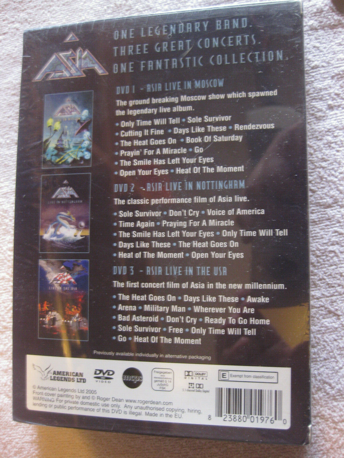 Asia - The Ultimate Collection (DVD, 2006) for sale online | eBay