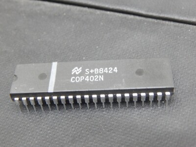 NATIONAL COP402N Microcontroller N-Channel Microbus 40 PIN DIP IC -FAST ...