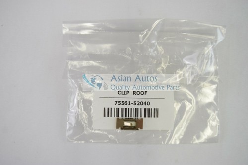GENUINE TOYOTA LEXUS ROOF DRIP MOLDING CLIP (Single) 1x 7556152040 OEM ...