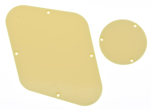 USA Spec Cream LP Back Control & Switch Plate Cavity Cover For Gibson ...
