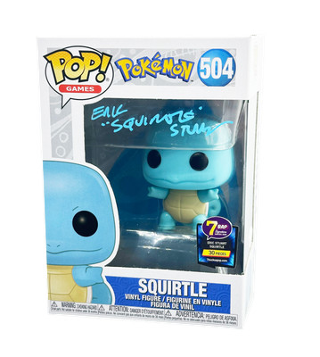 Eric Stuart Signed Squirtle Funko Pop - 7BAP Signature Series JSA ...
