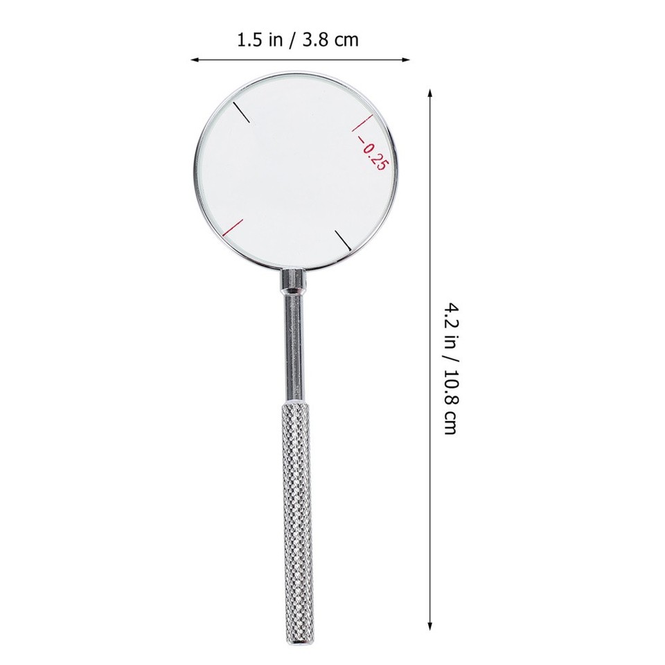 Vision Testing Optometry Tool Round Lens Hand Accessories Diopters Kit ...