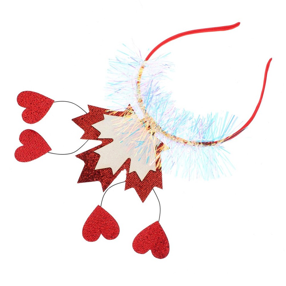 Decorazione per copricapo da festa a forma di cuore decorativo con ...