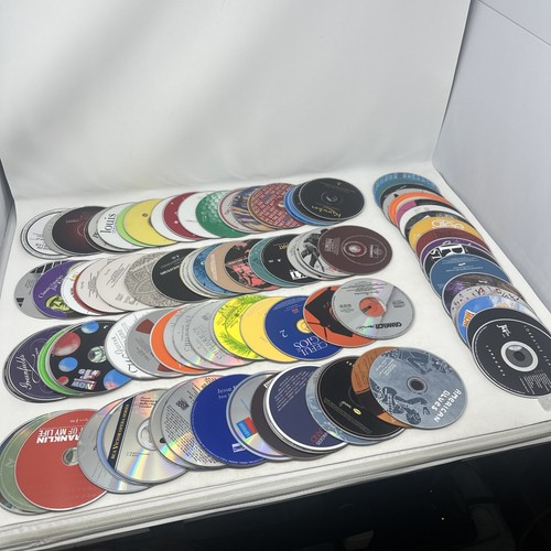 Bulk Lot Of 100 CDS Various Artists Mixed Albums RANDOM Loose DISCS ...