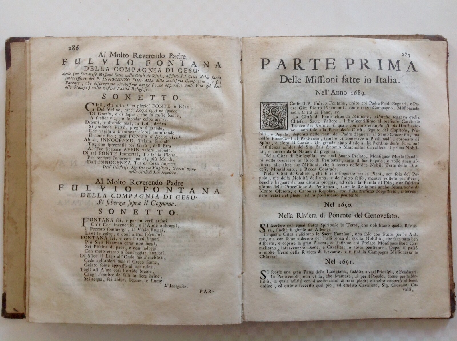 QUARESIMALE DEL PADRE FULVIO FONTANA - Compagnia di Gesù - Poletti ...