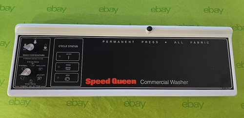 Complete Speed Queen WASHER C0NTROL PANEL / OVERLAY P/N: 201668 [FREE ...