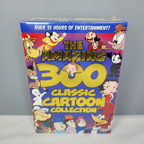 The Amazing 300 Classic Cartoon Collection DVD 2007 Mill Creek New ...