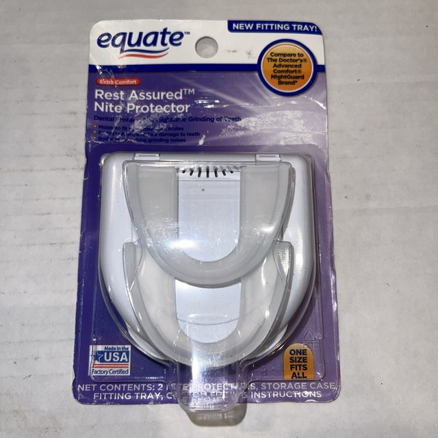 EQUATE Extra Comfort Rest Assured Dental Nite Protector 2 Count for ...