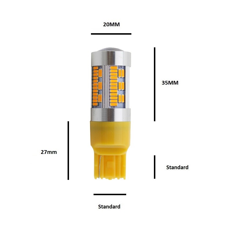 Suitable For Subaru XV T20 Amber 105 LED Rear Indicator Light Bulbs | eBay
