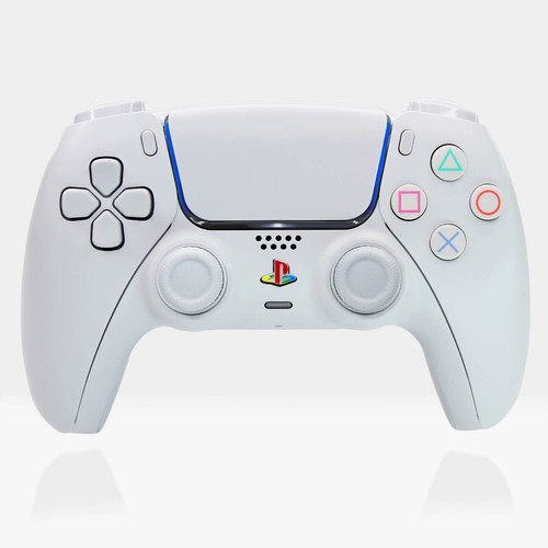 PSOne White Sony x Killscreen DualSense Retro PS5 Controller Clicky ...