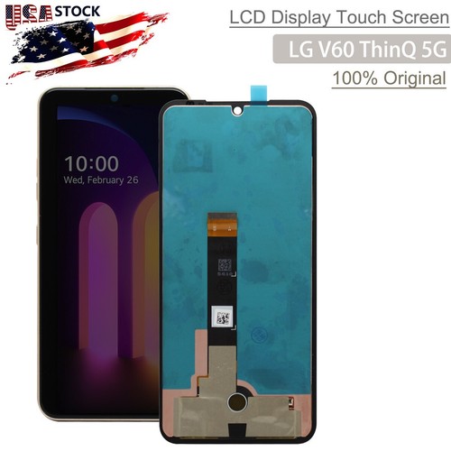 Lot OEM OLED LCD Display Touch Screen For LG V60 ThinQ 5G LM-V600VM ...