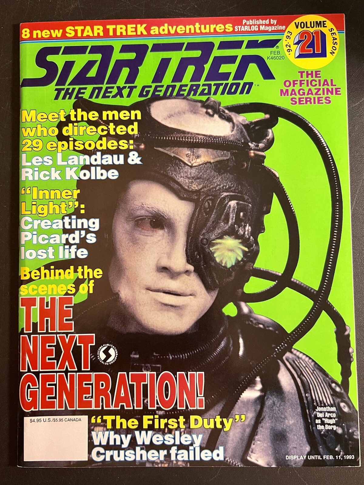 Star Trek~The Next Generation Magazine~Vol | Grelly USA