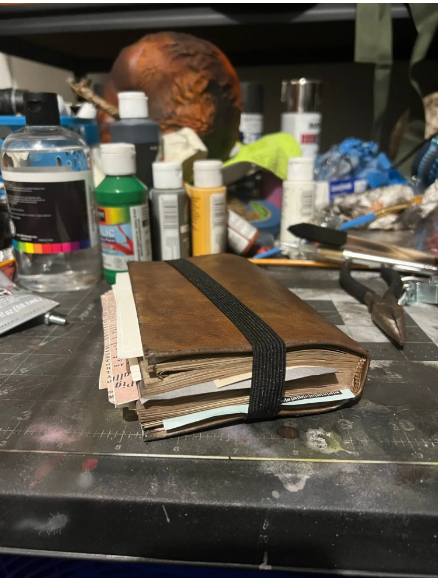 Indiana Jones Grail Diary Prop + Hidden Precious Deposits Movie Gift ...