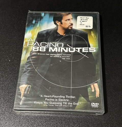88 Minutes (DVD, 2008, Al Pacino, Alicia Witt, Leelee Sobieski ...