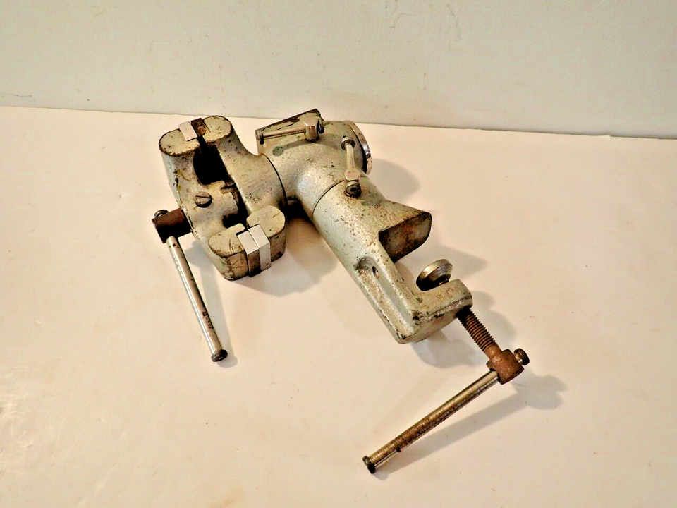 Vintage Small Jaw rotating Clams bench Vise- 8 Pound weight | eBay