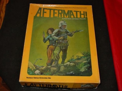 Fantasy Games Unlimited : AFTERMATH - RPG Post-Holocaust World Game (VG ...