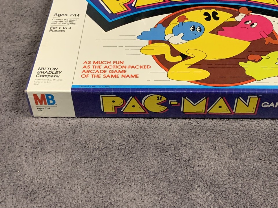 Vintage 1980 Pac-Man Board Game Milton Bradley Factory Sealed Box | eBay