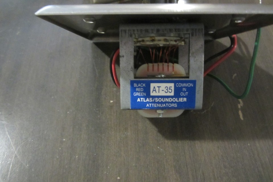 1 x NOS Atlas Soundolier At-35 35 Watt Stepped Attenuator Volume ...