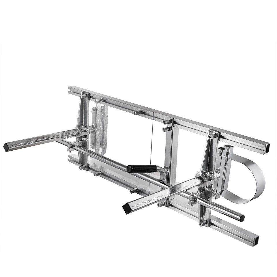 Portable Chainsaw Mill Aluminum Steel Planking Lumber+9FT Rail Mill ...