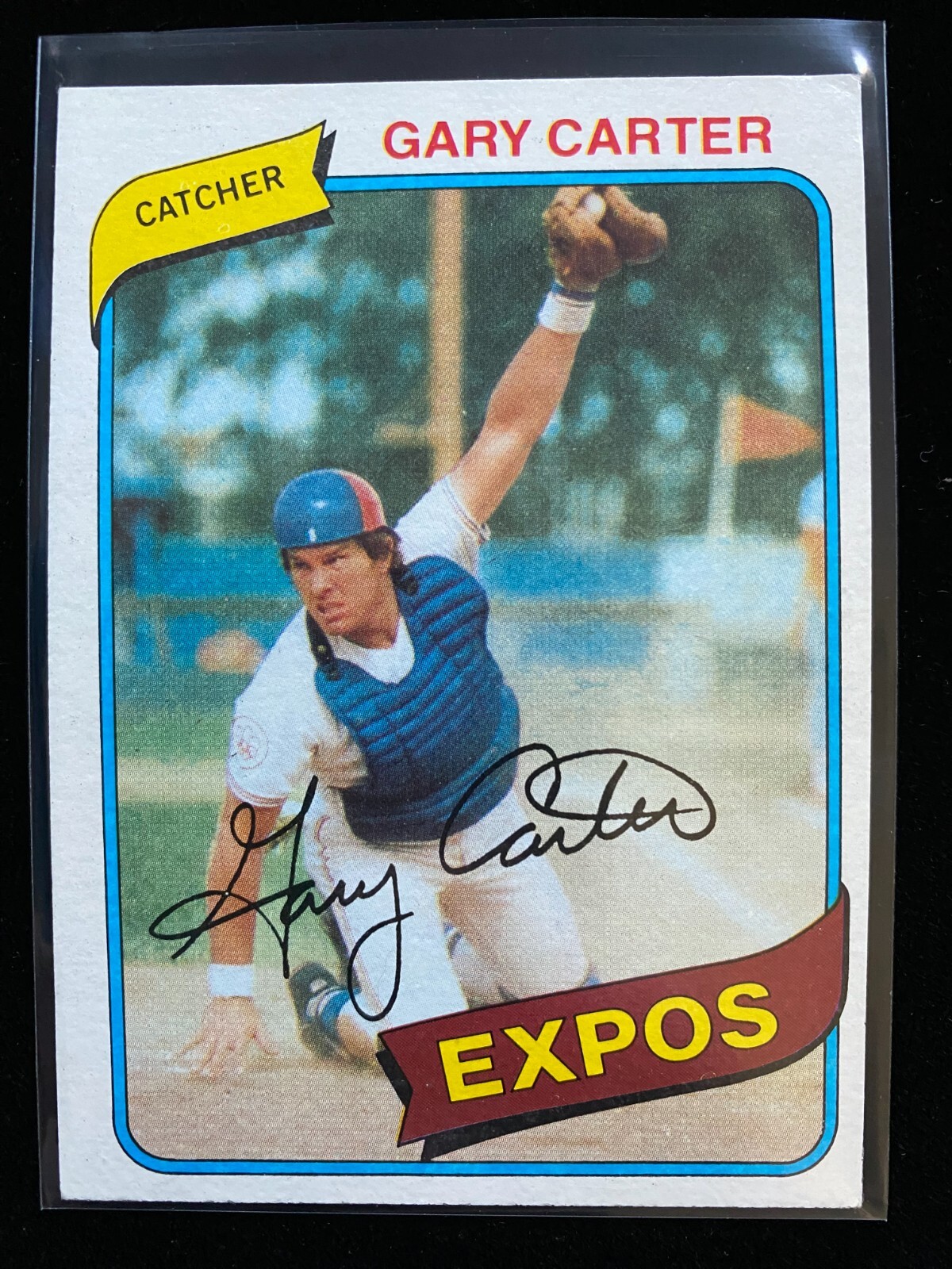 1980 Topps GARY CARTER #70 N.L. ALL-STAR Montreal Expos Mets HALL OF ...