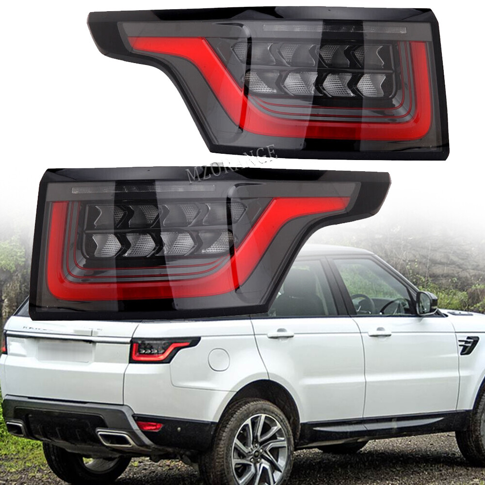 Pair Rear LED Tail Light For Land Rover Range Rover Sport 2014 2015 ...
