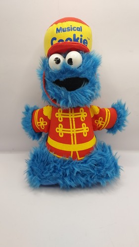 Vintage Sesame Street Musical Cookie Monster By Knickerbocke- Marching ...