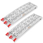 1Pair 7.5 ft Aluminum Arched Motorcycle ATV/UTV Truck Lawn Folding ...