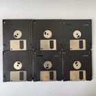 Theme Park IBM PC DOS Game 6x 3.5" Floppy Disk Diskette Version by ...