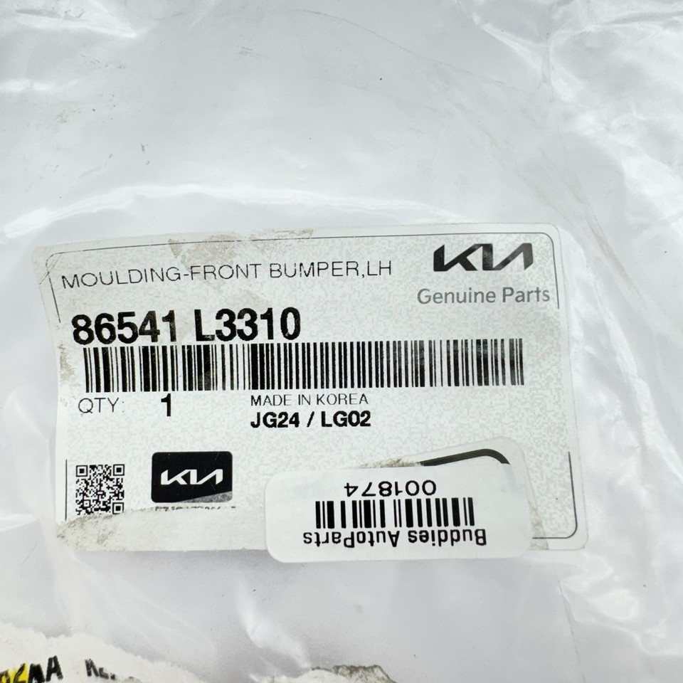 2021-2024 Kia K5 Fog Light Trim Lamp Front Left Driver Side 86541L3310 ...