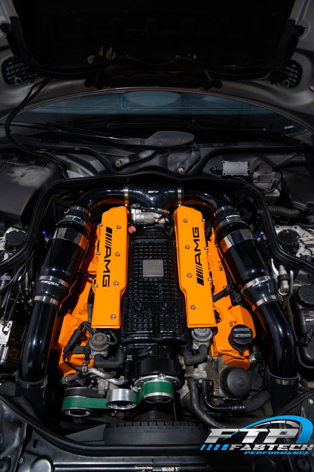 E55 AMG Performance Intake Mercedes Benz AMG M113K Supercharged CLS55 ...