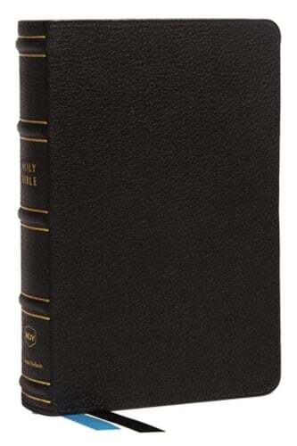 Nkjv, Compact Bible, MacLaren Series, Genuine Leather, Black, Comfort ...