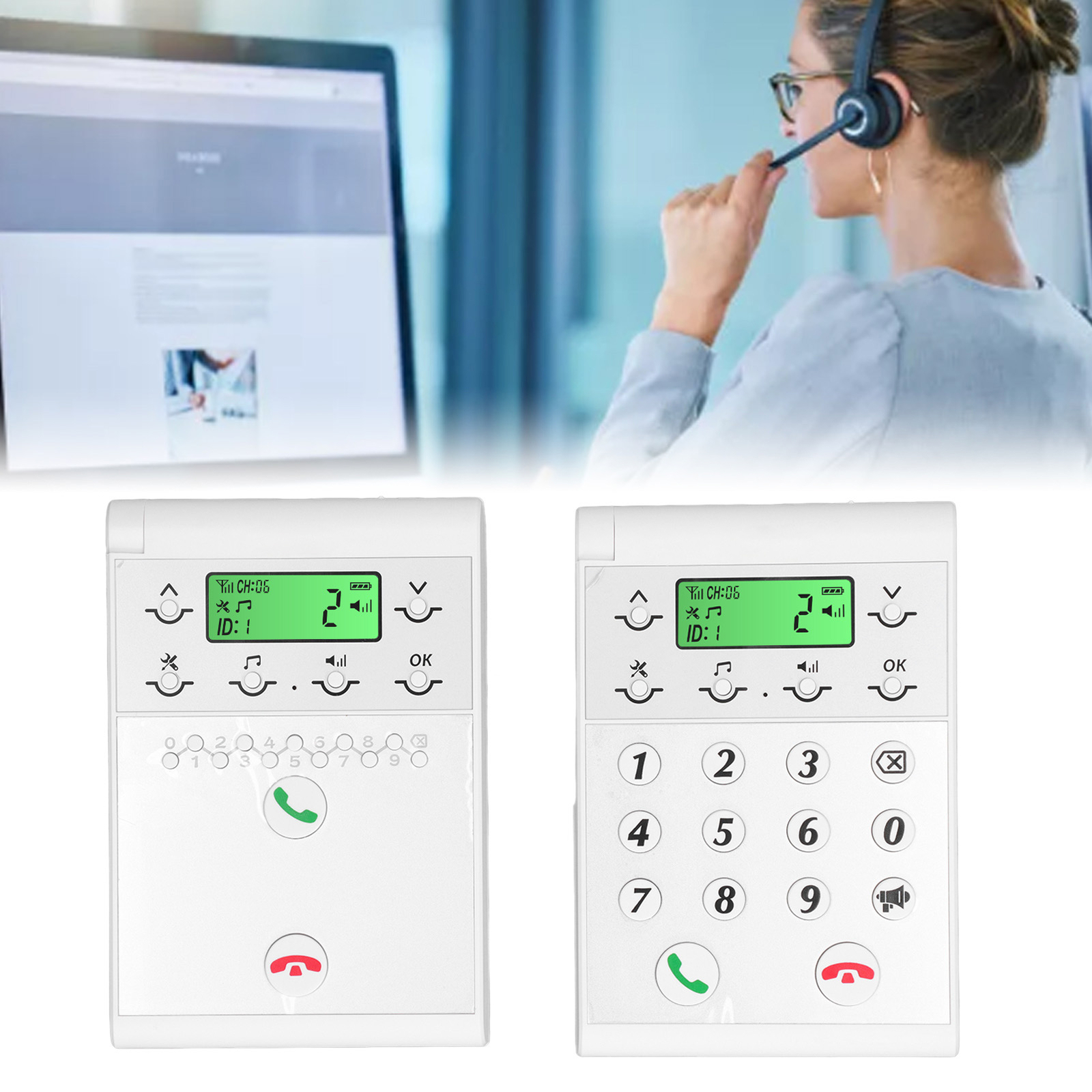 Wireless Intercom System Full Duplex Communicator Networking Pager ...