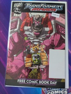 TRANSFORMERS: ARMADA #1FCBD HIGH GRADE VARIANT DREAMWAVE COMIC BOOK ...