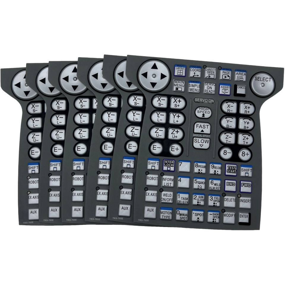 Yaskawa JZRCR-YPP21-1 Dx200 Electric Robot Pendant Housing shell Keypad ...