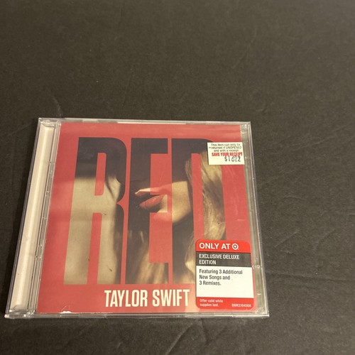 Red by Taylor Swift CD, 2012 Big Machine Records Target Deluxe Edition ...