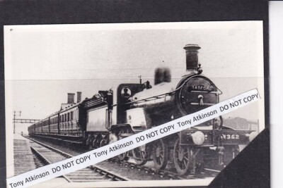LNER EX GNR - D3 CLASS 4-4-0 NO. 1352 @ BASFORD - VINTAGE IMAGE ...