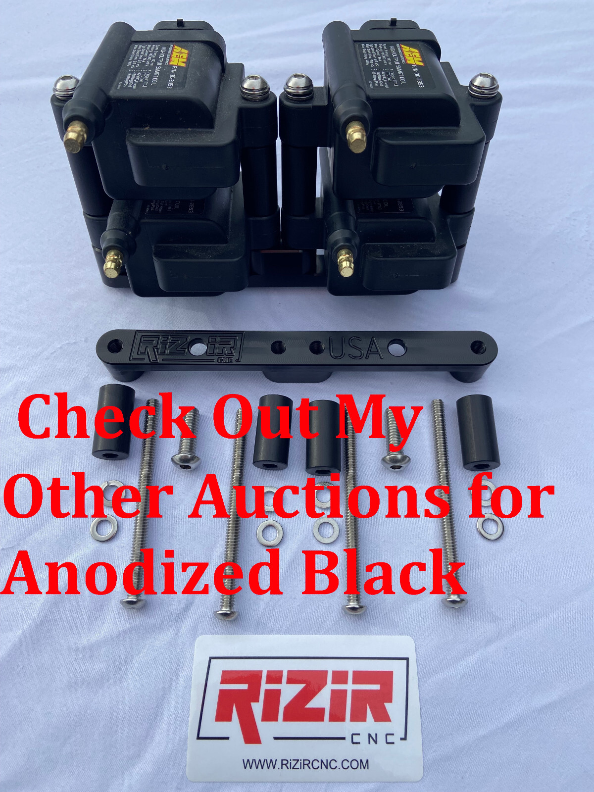 SMART HIGH OUTPUT IGNITION COILS Bracket for V8 HalTech FuelTech ...