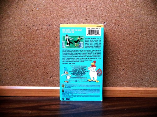 DAFFY DUCK'S EASTER EGG-CITEMENT (VHS 1980/1992) voice, Mel Blanc ...