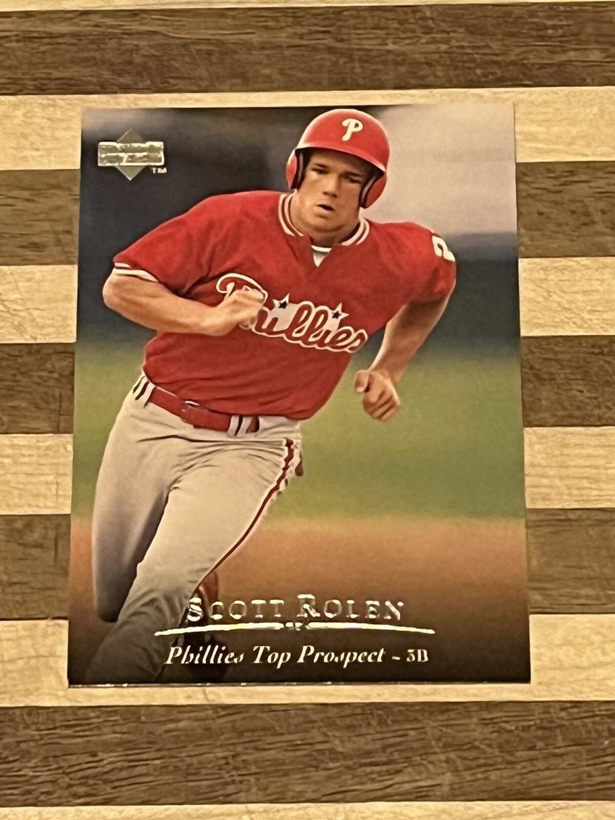 1995 Upper Deck Minor League Baseball Scott Rolen Top Prospect Rookie ...